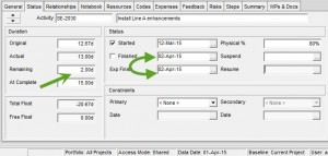 Use Expected Finish in Primavera P6 to Speed Updates