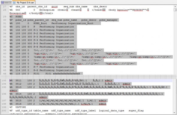 XER File Slow To Import to P6? Try Cleaning POBS Data