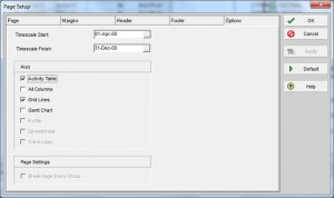 How to Print to PDF in Primavera P6 Professional